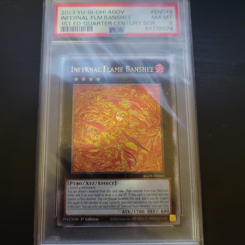 Infernal Flame Banshee (Quarter Century Secret Rare) AGOV-EN043 Age of ...