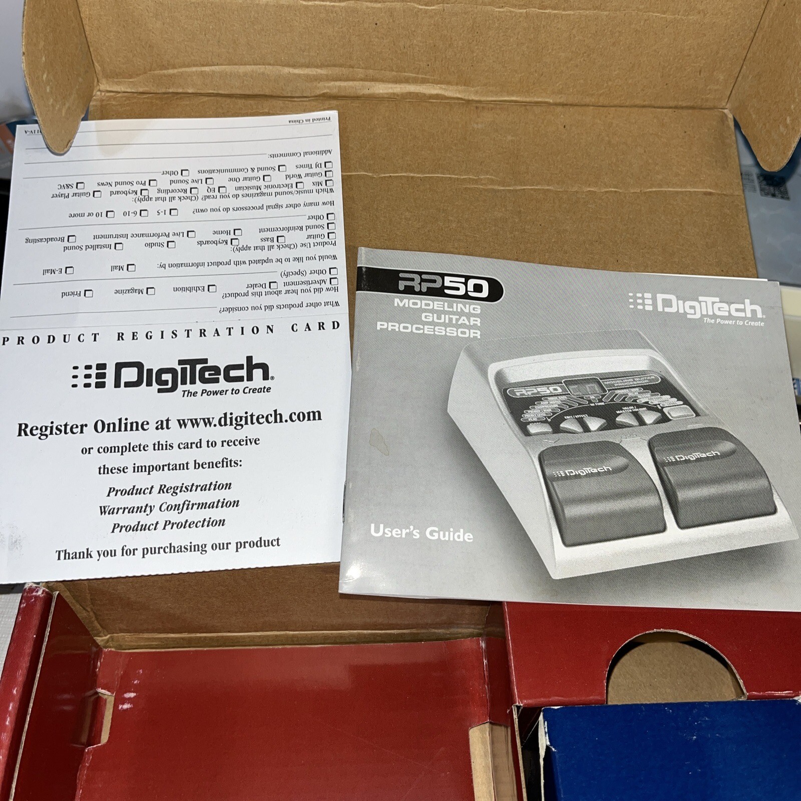 DigiTech RP-50 Multi-Effects Guitar Effect Pedal for sale online | eBay