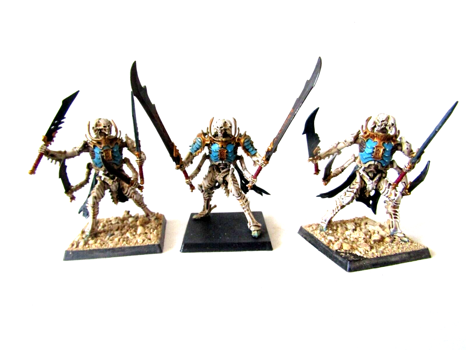 A2 WARHAMMER AOS OSSIARCH BONEREAPERS ARMY - NECROPOLIS STALKERS X 3 | eBay