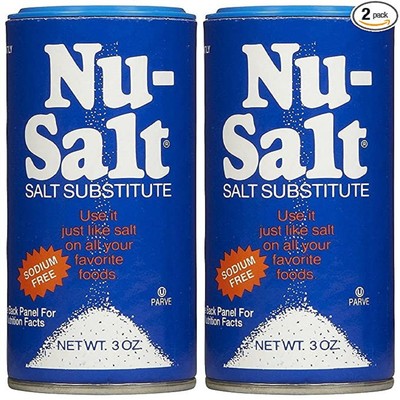 Nu-Salt Sodium Free Alternative to Traditional Table Salt Substitute ...