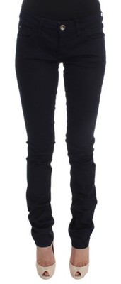 Costume National Blue Cotton Blend Slim Fit Women's Jeans Authentic ...