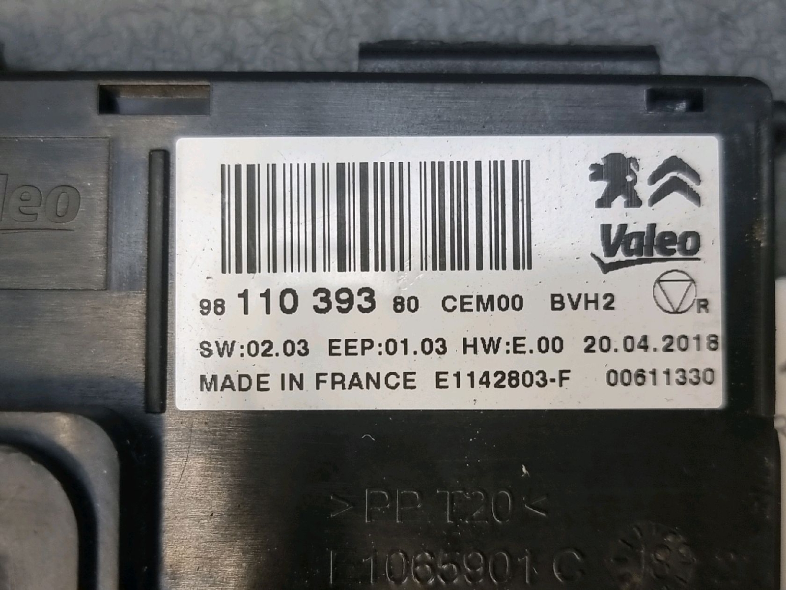 Boitier électronique climatisation auto - Citroen C3 Aircross ...