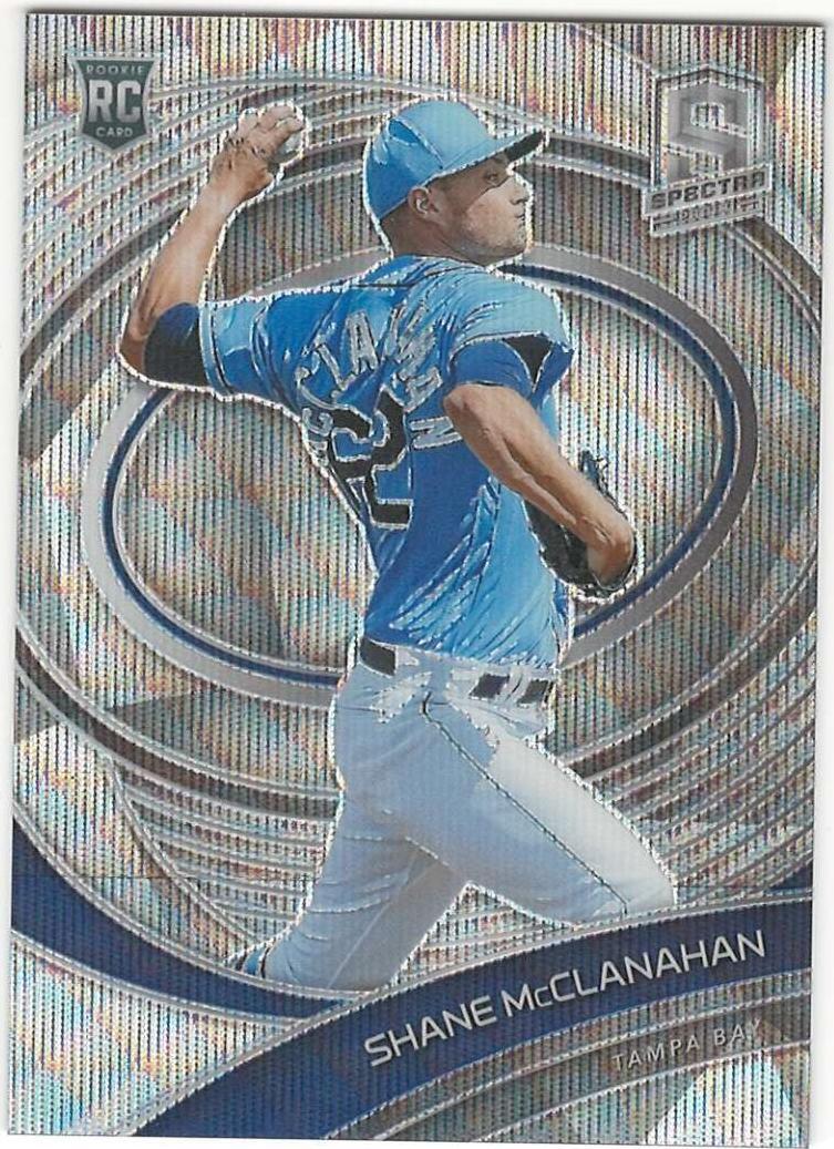 2021 Panini Spectra - Rookies Shane McClanahan #165 Wave Prizm /9 (RC ...