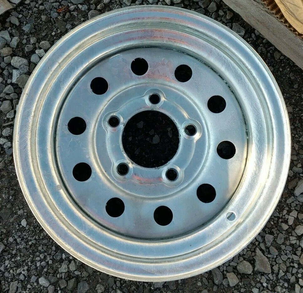 Galvanized Trailer Wheel for sale | Only 3 left at -70%