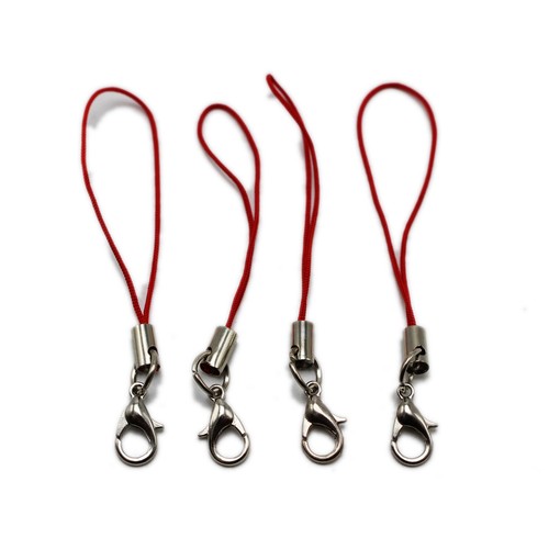 100 Pcs Mobile Cell Phone Dangle Strap Lariat Lanyard Cords With ...