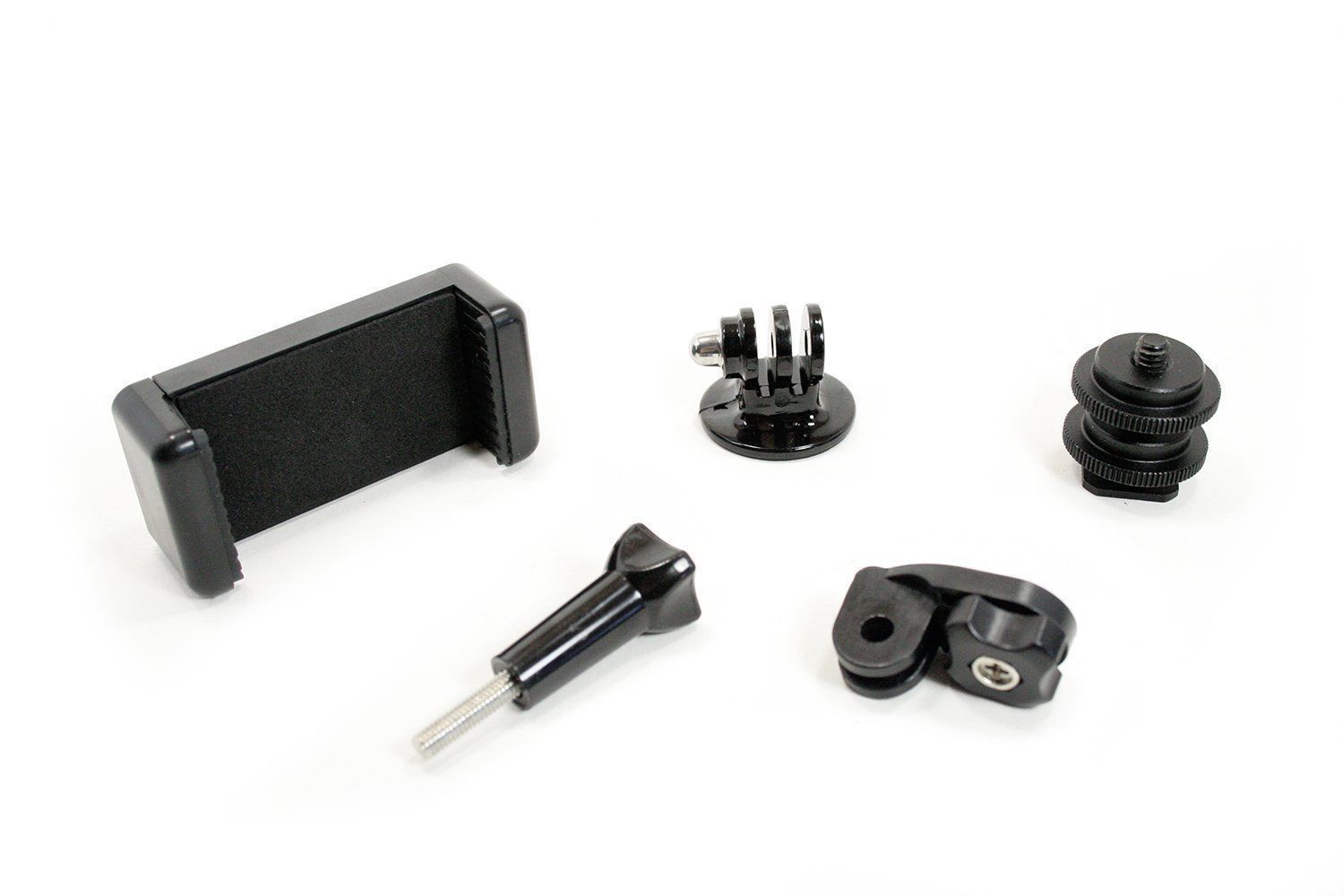 5in1 Hot Shoe Mount Adapter Kit for Attaching Phone GoPro Hero DSLR ...
