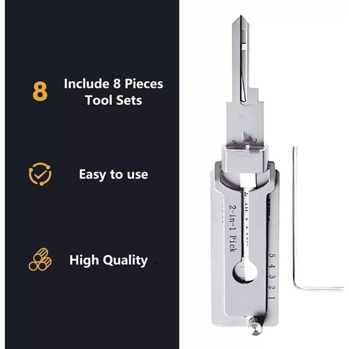 Key PRO SS001 Locker Bypass Security Lock Tool Universal Multi-Function ...