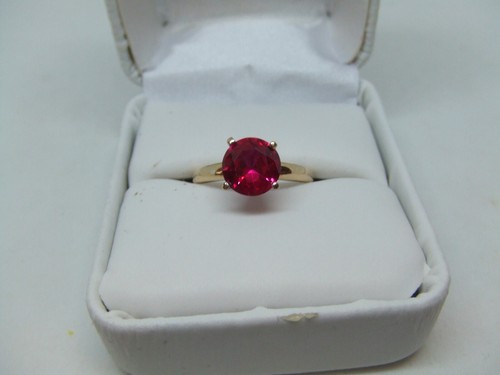 10KY.G. 2.04 carat ruby ring size 7 | eBay