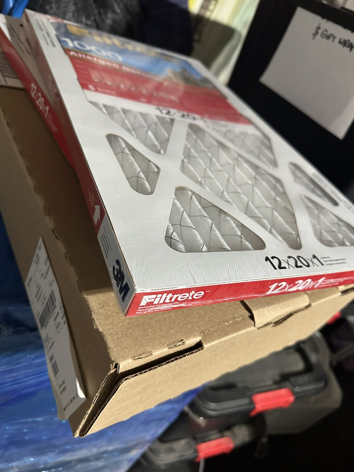 3M Filtrete 12x20x1 Air Filter MERV 5 HVAC AC Furnace Filter ...