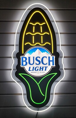 Busch Light For the Farmers Corn LED | eBay