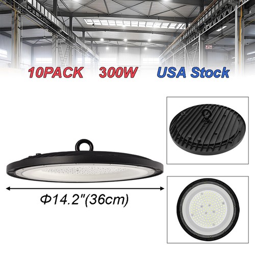 10Pack Exhibition Halls High Brightness Ceiling Light 300W 30000Lm ...