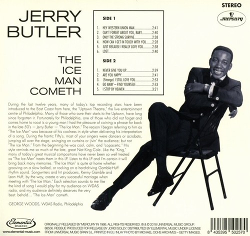 JERRY BUTLER - THE ICEMAN COMETH CD NEW! | eBay