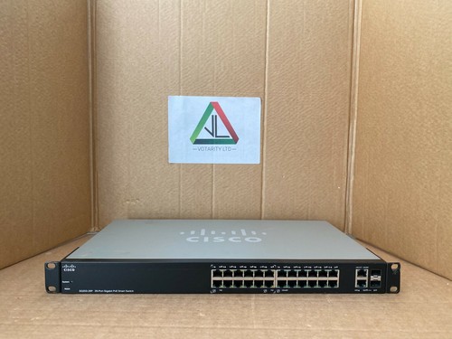 Cisco SG200-26P Cisco 26-Port Gigabit PoE Smart Switch Cisco SG 200-26P ...