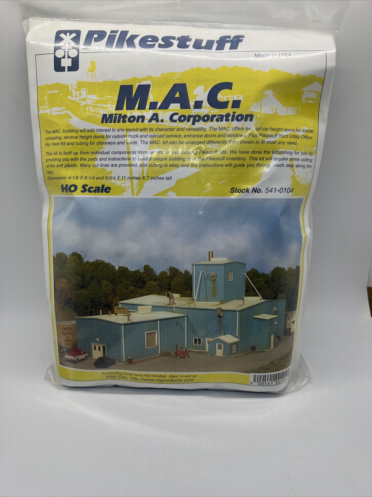 Pikestuff (HO-Scale) M.A.C. Milton A. Corporation - Kit - 541-0104 | eBay