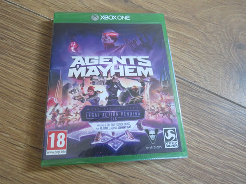 XBOX ONE AGENTS OF MAYHEM SEALED NEW uk tracked delivery 4020628784584 ...