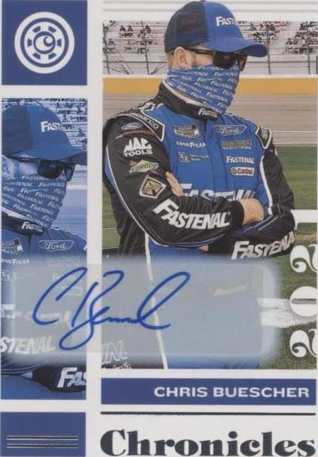 2021 Panini Chronicles - Chris Buescher #1 Autographs (AU) for sale ...