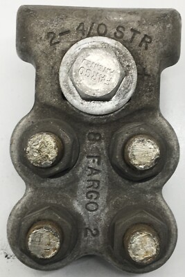 MSTO-4 FARGO ALUMINUM GROUNDING FITTING FOR 2 - 4/0 STR | eBay