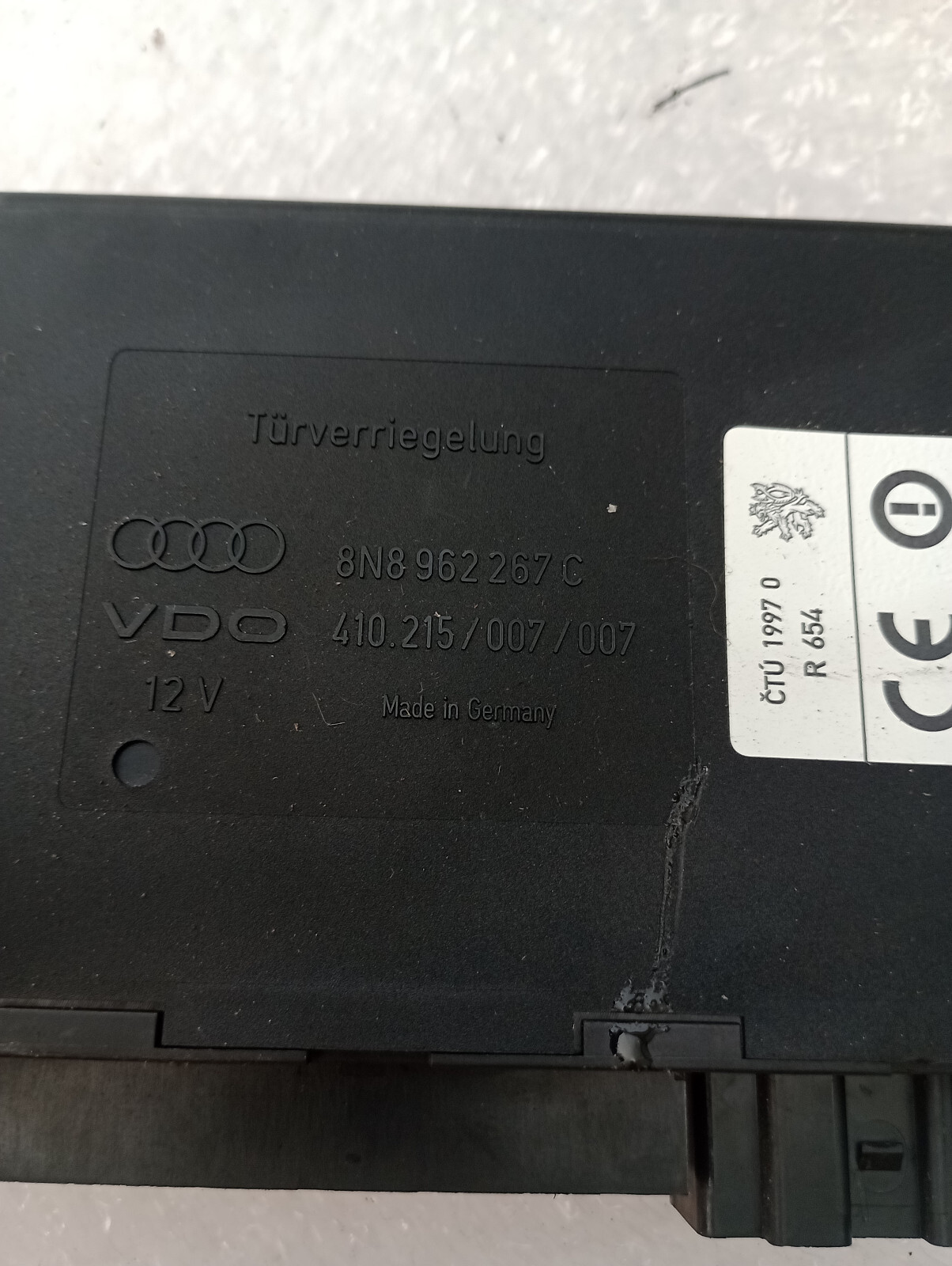 Audi TT MK1 8N QUATTRO CONVENIENCE CONTROL MODULE CCM ECU 8N8962267C ...