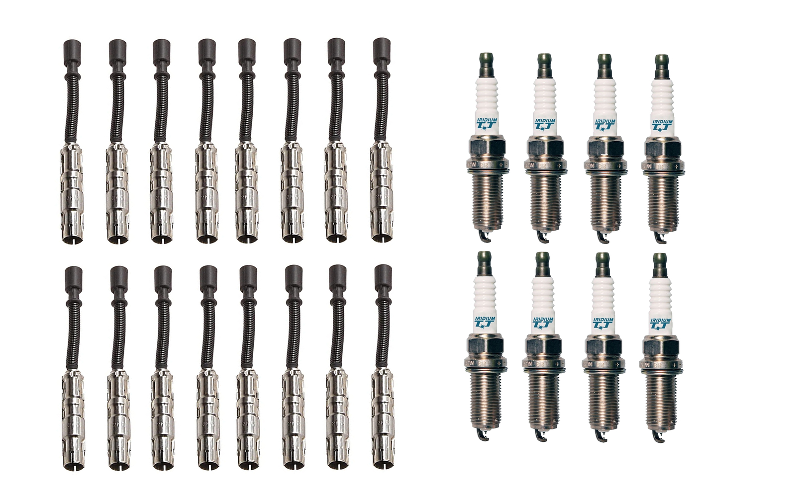 Denso Ignition Wire Kit (7mm) (8 Pieces) (Iridium TT) (Gap 0.040) | eBay