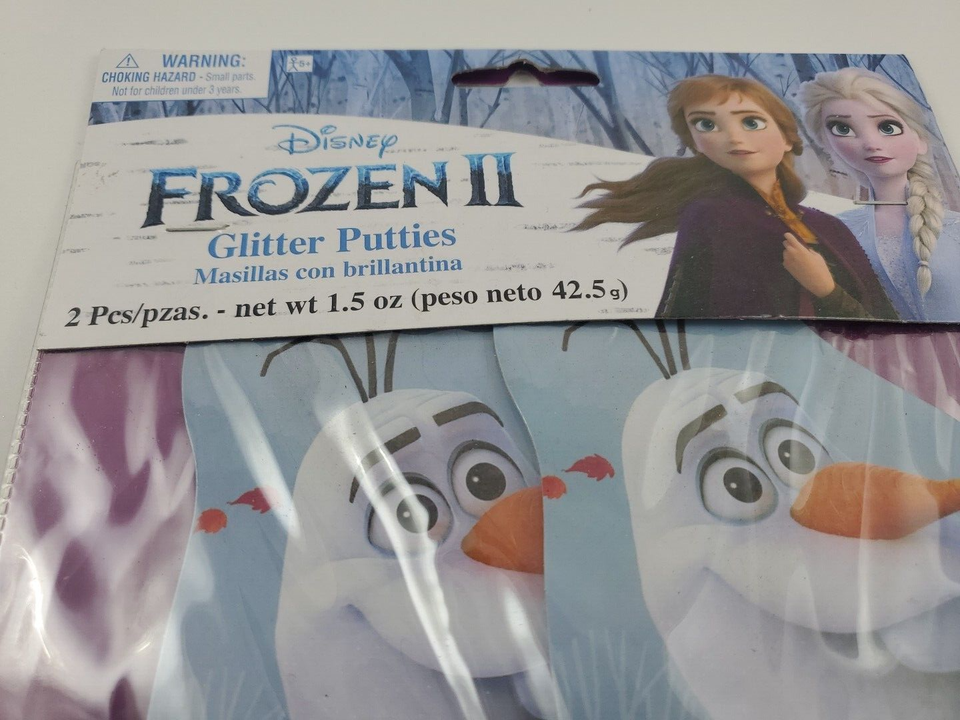 Frozen 2 II Glitter Putty With Olaf Sensory Birthday Party Stocking ...