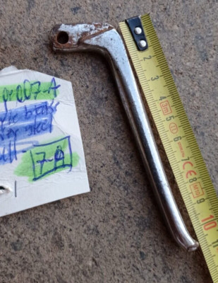 SPORT BICYCLE SINGLE BRAKE LEVER CHROMED STEEL LEVA FRENO BICI IN ...