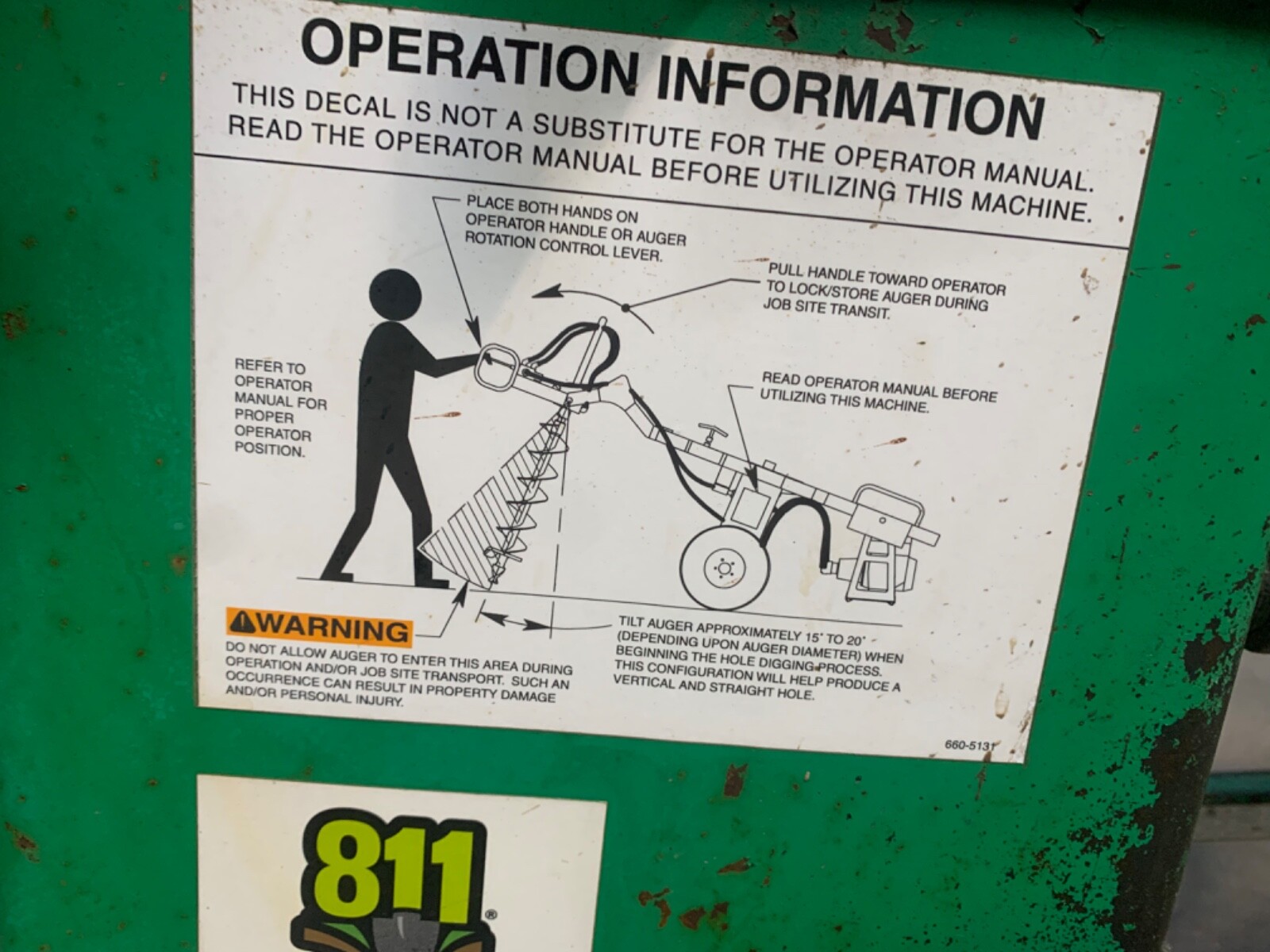 General Equipment Dig-R-Mobile Towable Hole Digger | eBay