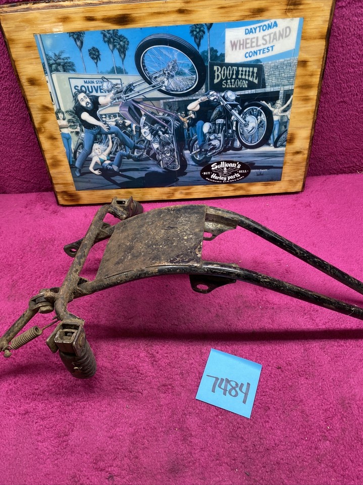 Yamaha frame cradle lower engine mount foot peg bracket kick stand Jt1 ...