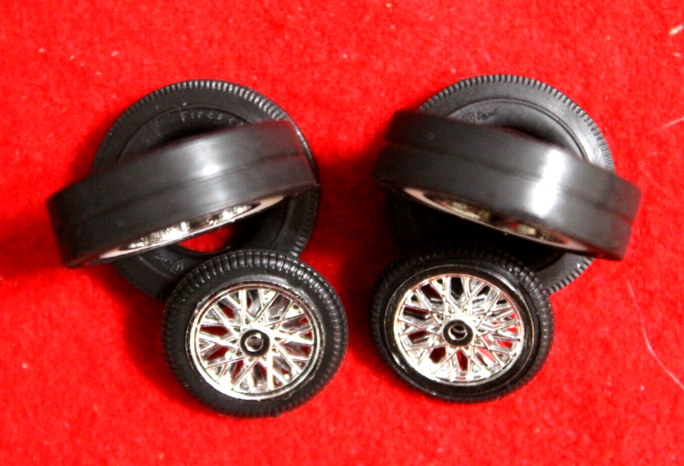 TIRES(2)WIDE W/WALL INSERTS CLASSIC(RAT ROD SLICKS & 2 FRT TIRES ...