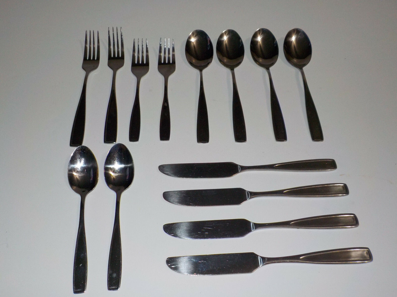 Thomson Stainless Steel Forks Knives Spoons Flatware Lot of 14 | eBay