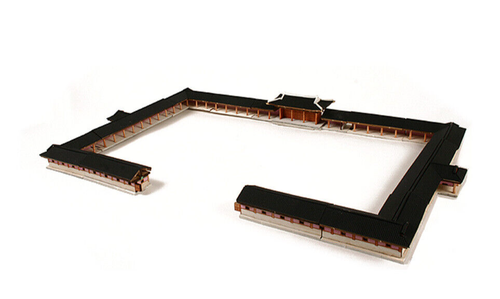 Geunjeongmun Hallway Korean Souvenir House Building Collectible ...