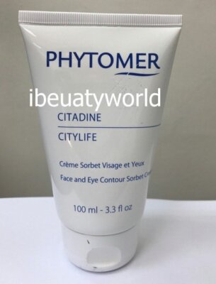 Phytomer Citylife Face and Eye Contour Sorbet Cream 100ml Salon ...