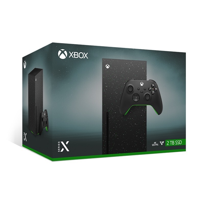 Microsoft Xbox Series X 2TB Video Game Console - Galaxy Black Special ...