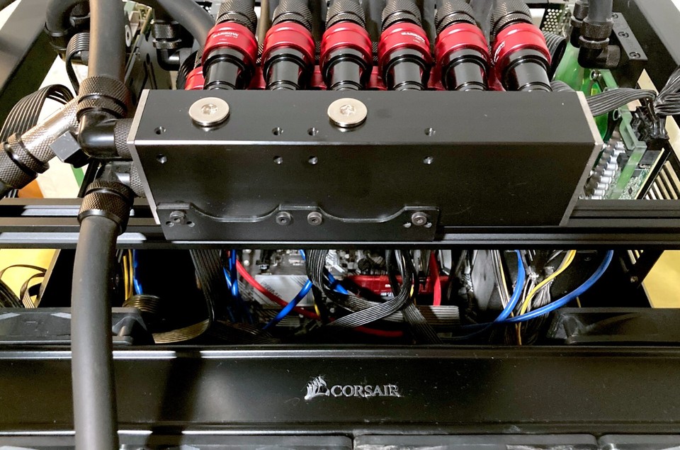 Mining Rig 6x NVIDIA RTX 3090 GPU - Liquid Cooling - 2x1200W - RaveoOS ...