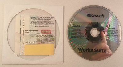 Microsoft Works Suite 2001 CD 1 | eBay