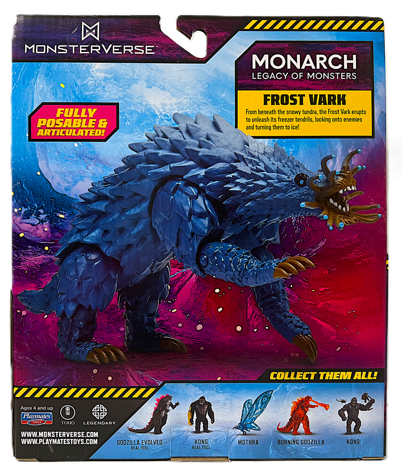 MonsterVerse FROST VARK Monarch Legacy Of Monsters Godzilla 7" Action ...