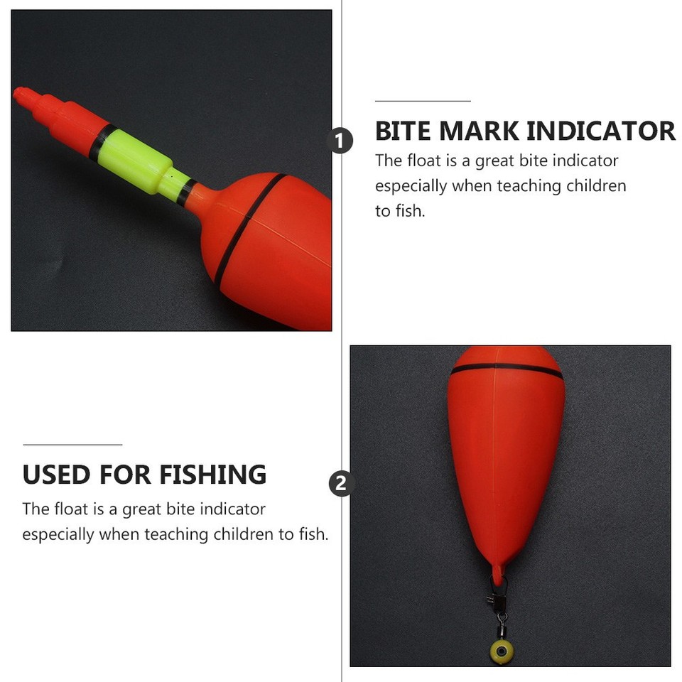 4 Pcs Sea Fishing Plastic Fishing Floats Fish Bait Tackle Tool | eBay UK