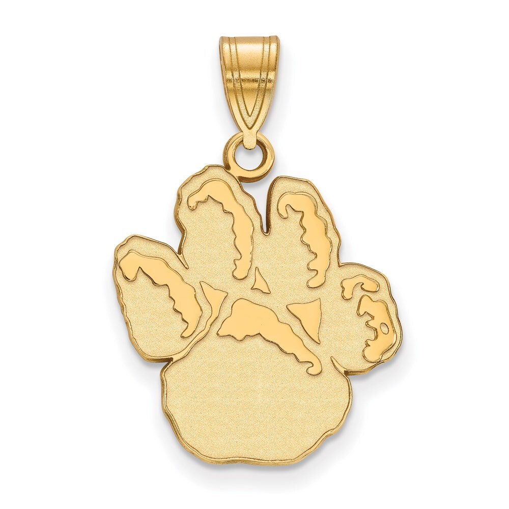 10k Gold LogoArt University of Pittsburgh Panther Paw Large Pendant | eBay
