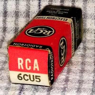 NOS 6CU5 vacuum tube radio TV valve, TESTED | eBay Australia