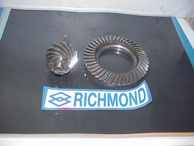 Richmond 9" Ford "REMED" Polished 3.82 Ring & Pinion NASCAR Streetrod ...