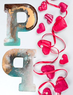 Handmade Letter P for Address, Sign Board or Name | eBay
