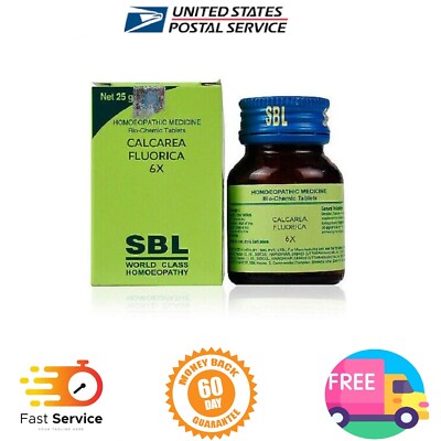 SBL Homeopathic Calcarea Fluorica Trituration Tablets (25gm) | eBay