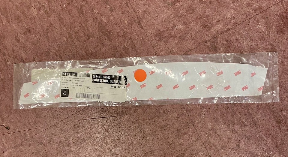 NEW OEM Genuine Toyota Camry Quarter Panel Right Rear Protector 58747 ...