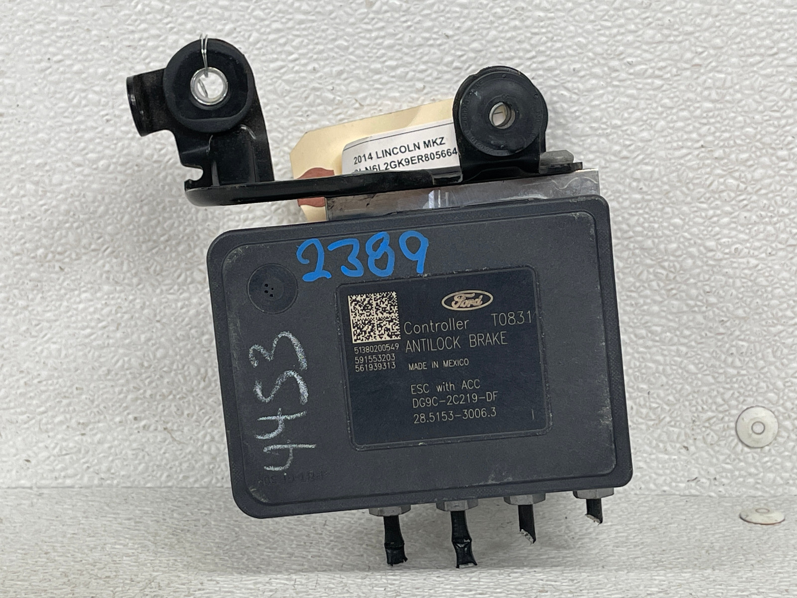 ⭐2013-2016 LINCOLN MKZ ABS ANTI-LOCK BRAKE PUMP MODULE UNIT ASSEMBLY ...