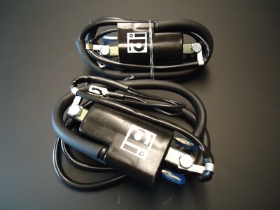 Kawasaki Z900 Z1000 NEW 2x Ignition Coils Kz900 Kz1000 Z1 Z650 Z750 C1 ...