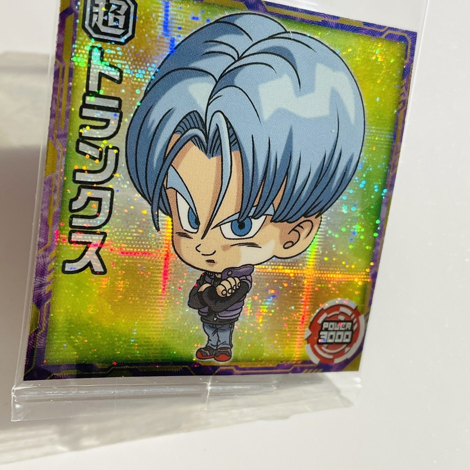 Dragon Ball Chou Senshi Wafer Seal Sticker card Trunks C4-05 Bandai New ...
