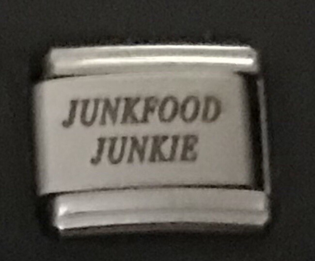 Junkfood Junkie HOLESALE LASER ITALIAN CHARM Link 9MM L1 | eBay