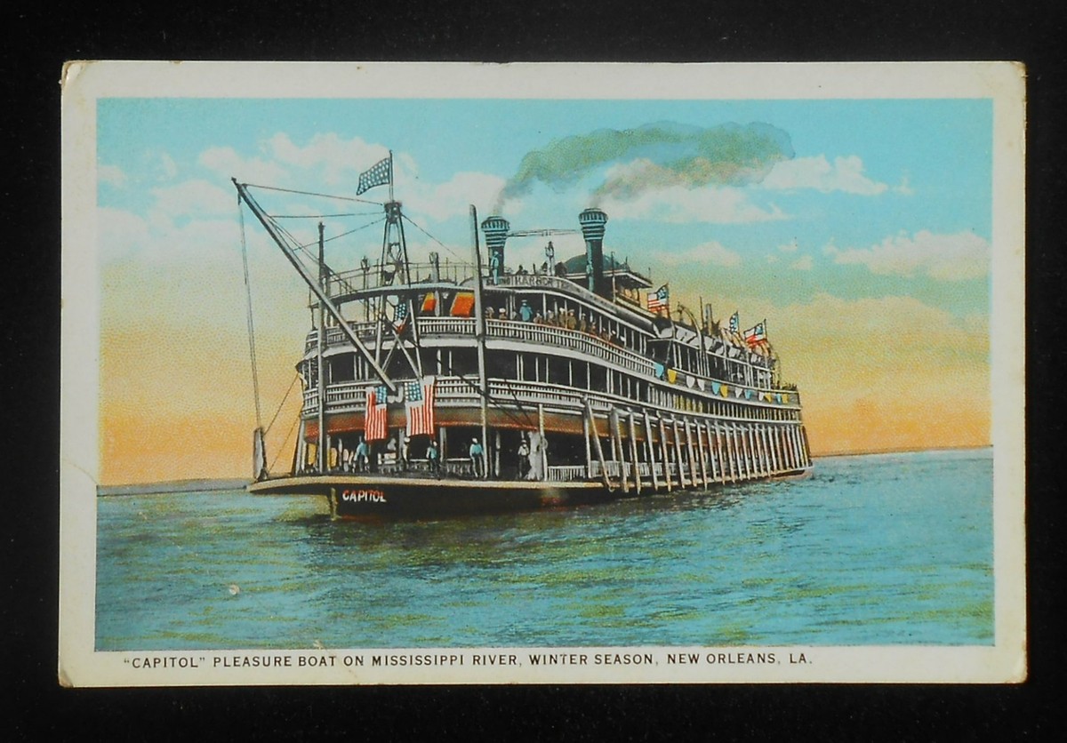 Old Mississippi River Boats Riverboat Cruise In New Orleans What's