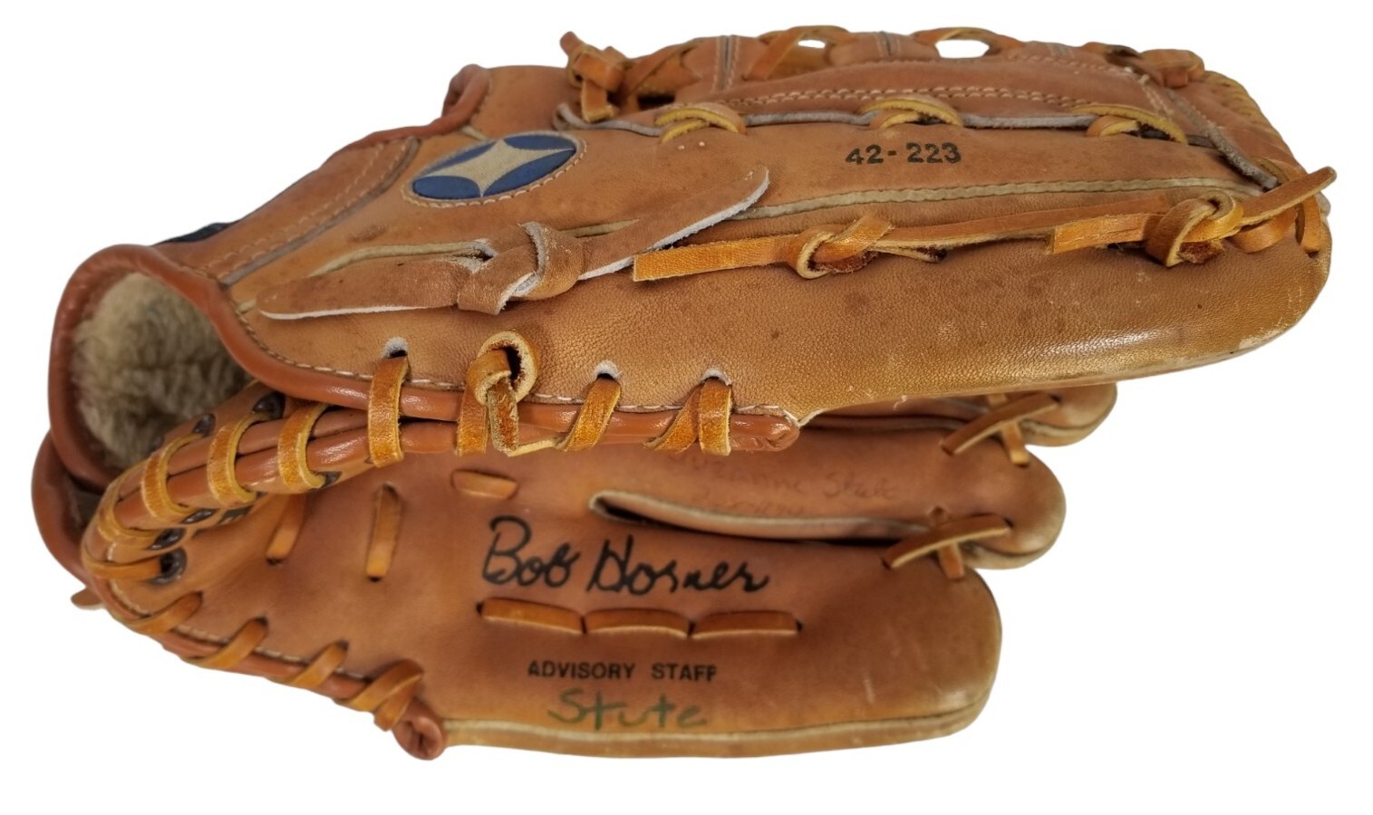 Spalding Bob Horner 42-223 Right Hand Thrower Advisory Staff baseball ...