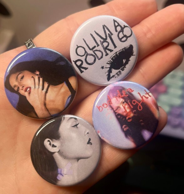 Olivia Rodrigo GUTS Pin Set Pinback Buttons SOUR 1.25" 4 Pack | eBay