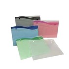 Filexec Poly 3-Pocket Wave Envelope Side Load Asst Colors School Office ...